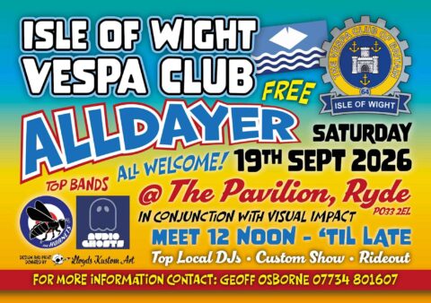 Isle of Wight Vespa Day. - Vespa Club of Britain