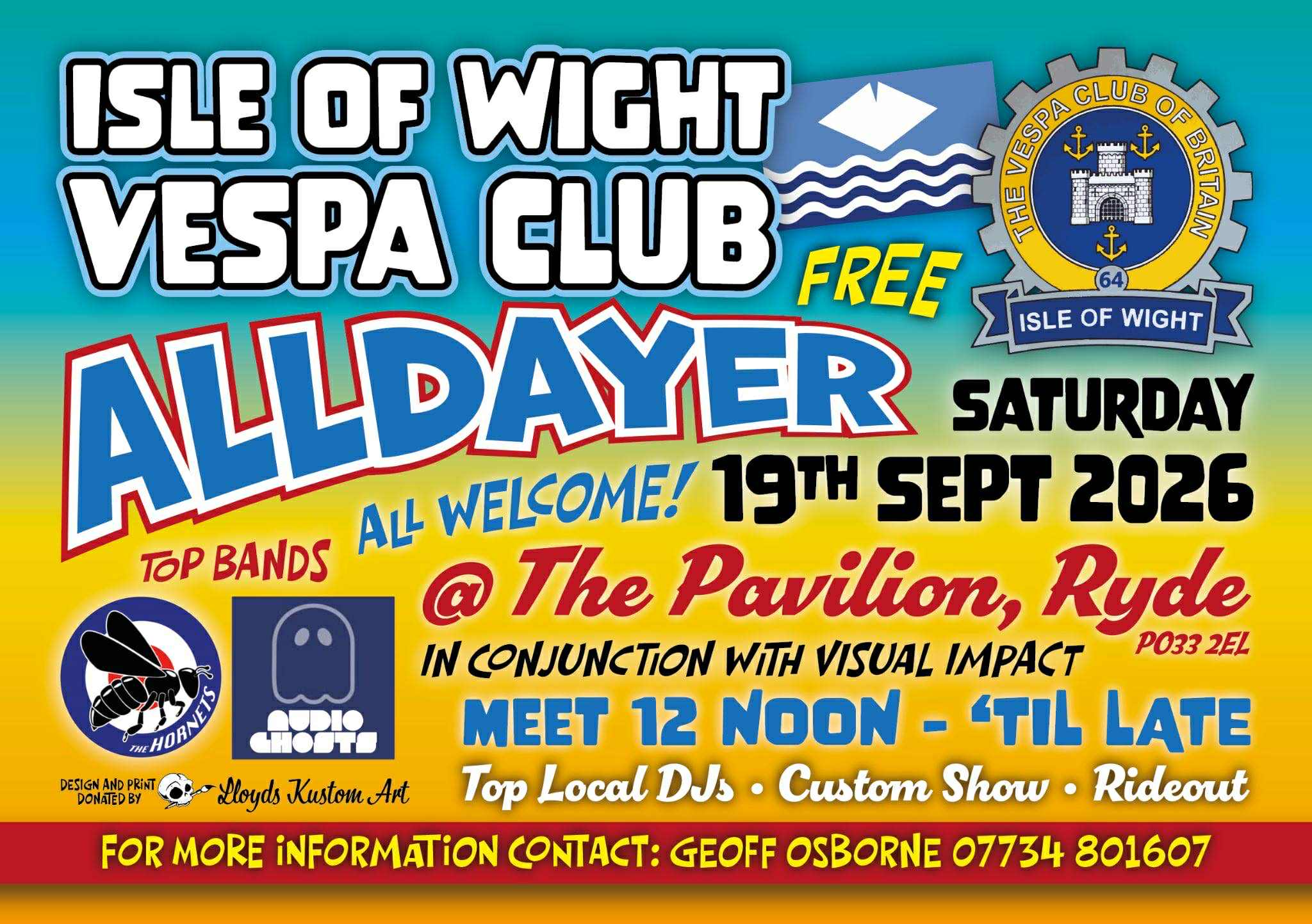 Isle of Wight Vespa Day. - Vespa Club of Britain