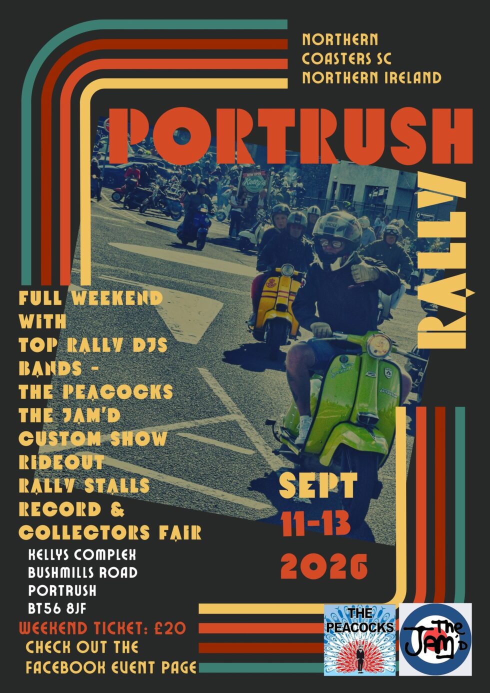 Portrush Scooter Rally - Vespa Club of Britain