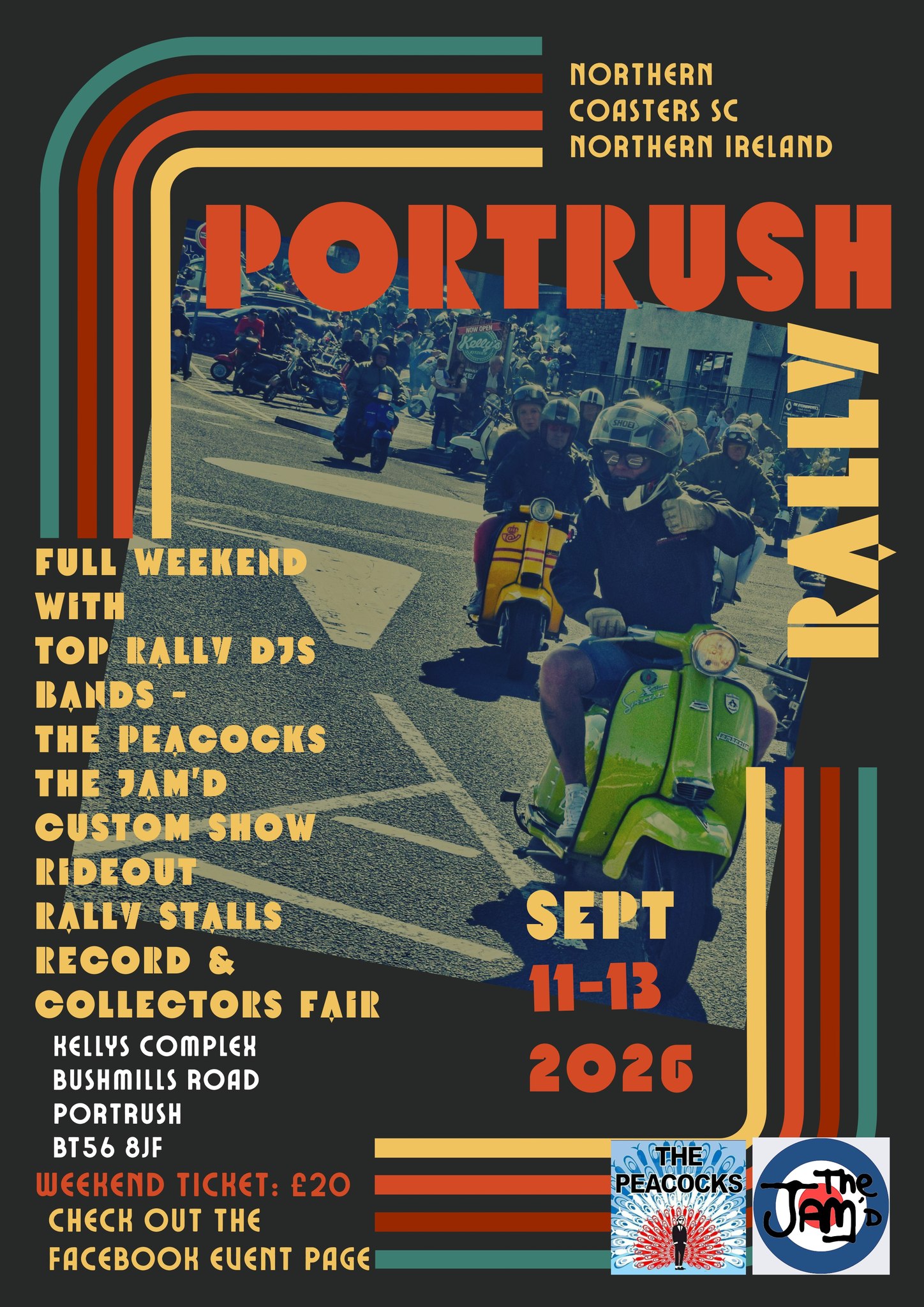 Portrush Scooter Rally - Vespa Club of Britain